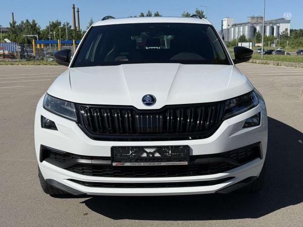 Белый Шкода Kodiaq 2020 в Паневежис, объемом двигателя 1.97 л и пробегом 151 тыс. км за 25900 €, фото 6 на AUTOMOTO.COM.LV