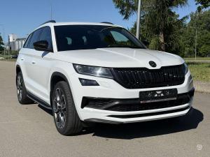 Белый Шкода Kodiaq 2020 в Паневежис, объемом двигателя 1.97 л и пробегом 151 тыс. км за 25900 €, фото 8 на AUTOMOTO.COM.LV