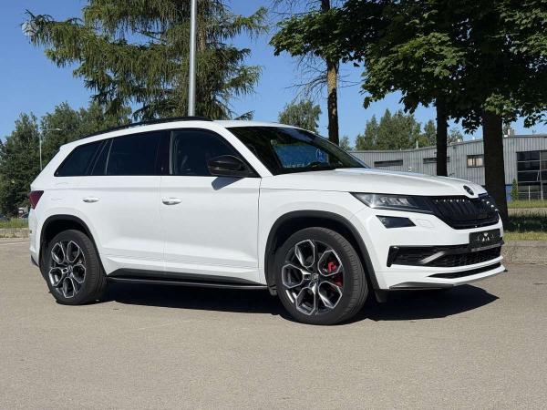 Белый Шкода Kodiaq 2020 в Паневежис, объемом двигателя 1.97 л и пробегом 151 тыс. км за 25900 €, фото 10 на AUTOMOTO.COM.LV