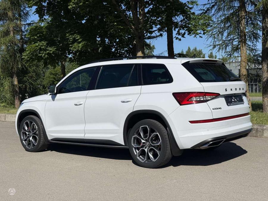 Белый Шкода Kodiaq 2020 в Паневежис, объемом двигателя 1.97 л и пробегом 151 тыс. км за 25900 €, фото 14 на AUTOMOTO.COM.LV