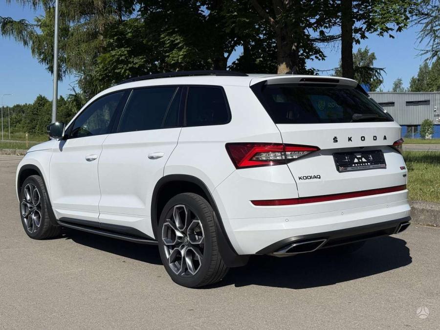 Белый Шкода Kodiaq 2020 в Паневежис, объемом двигателя 1.97 л и пробегом 151 тыс. км за 25900 €, фото 15 на AUTOMOTO.COM.LV