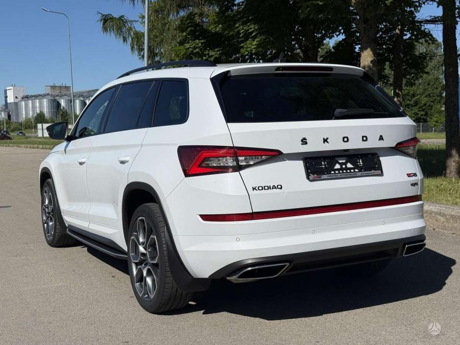 Белый Шкода Kodiaq 2020 в Паневежис, объемом двигателя 1.97 л и пробегом 151 тыс. км за 25900 €, фото 16 на AUTOMOTO.COM.LV