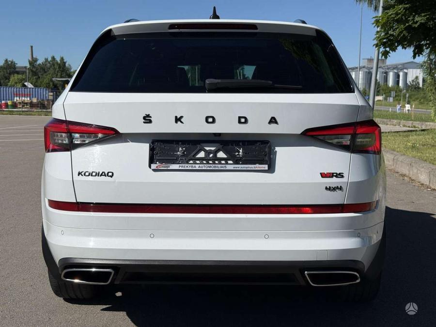 Белый Шкода Kodiaq 2020 в Паневежис, объемом двигателя 1.97 л и пробегом 151 тыс. км за 25900 €, фото 18 на AUTOMOTO.COM.LV