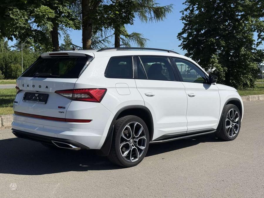 Белый Шкода Kodiaq 2020 в Паневежис, объемом двигателя 1.97 л и пробегом 151 тыс. км за 25900 €, фото 21 на AUTOMOTO.COM.LV