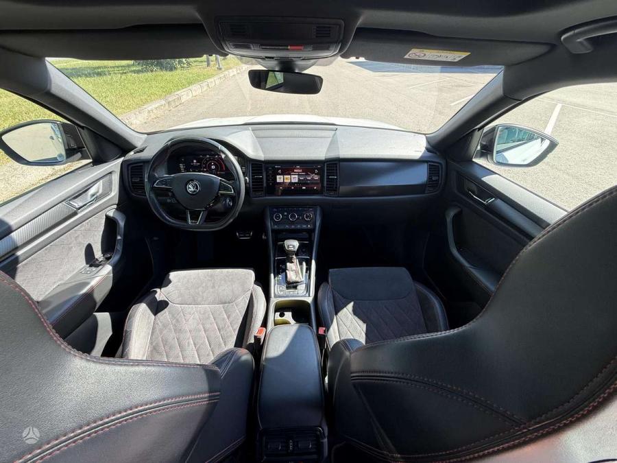 Белый Шкода Kodiaq 2020 в Паневежис, объемом двигателя 1.97 л и пробегом 151 тыс. км за 25900 €, фото 27 на AUTOMOTO.COM.LV