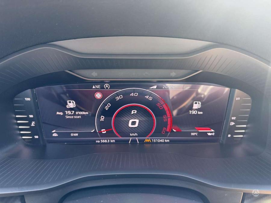 Белый Шкода Kodiaq 2020 в Паневежис, объемом двигателя 1.97 л и пробегом 151 тыс. км за 25900 €, фото 36 на AUTOMOTO.COM.LV
