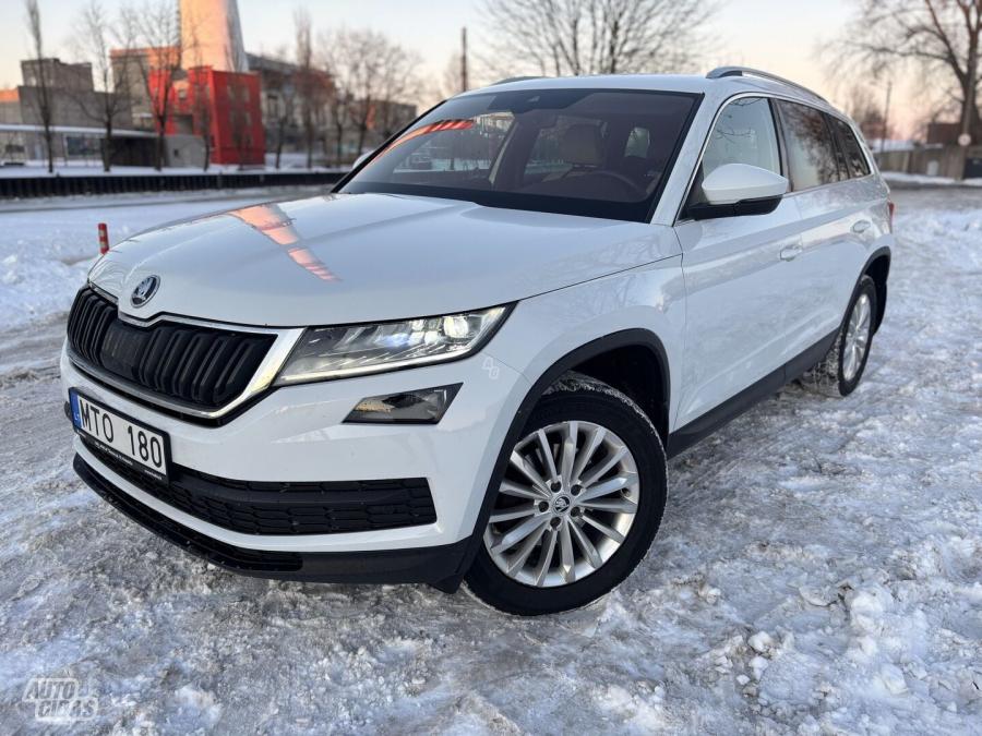 Белый Шкода Kodiaq 2020 в Клайпеда, объемом двигателя 2.00 л и пробегом 115 тыс. км за 23000 €, фото 13 на AUTOMOTO.COM.LV