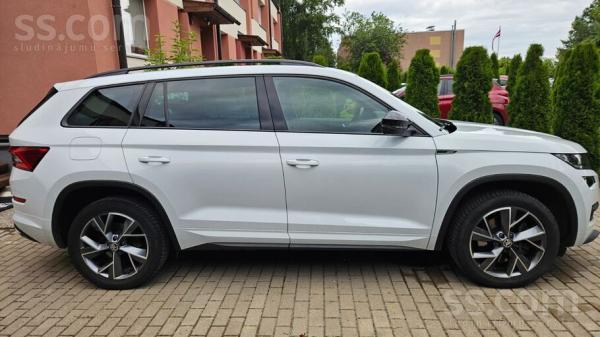 Белый Шкода Kodiaq 2020 в Рига, объемом двигателя 2.00 л и пробегом 129 тыс. км за 25500 €, фото 7 на AUTOMOTO.COM.LV