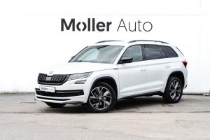 Белый Шкода Kodiaq 2020 в Рига, объемом двигателя 2.00 л и пробегом 152 тыс. км за 22500 €, фото  на AUTOMOTO.COM.LV
