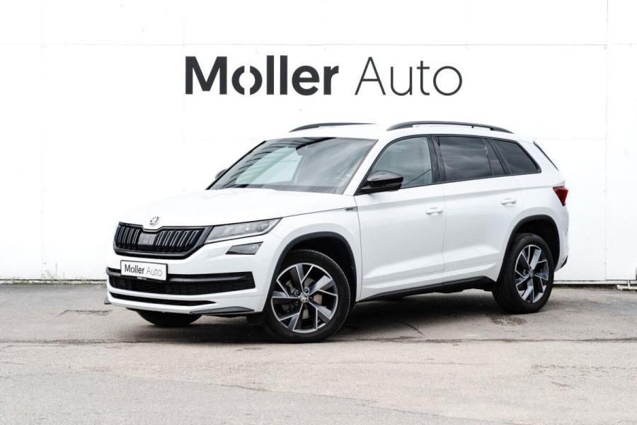 Белый Шкода Kodiaq 2020 в Рига, объемом двигателя 2.00 л и пробегом 152 тыс. км за 22500 €, фото 1 на AUTOMOTO.COM.LV