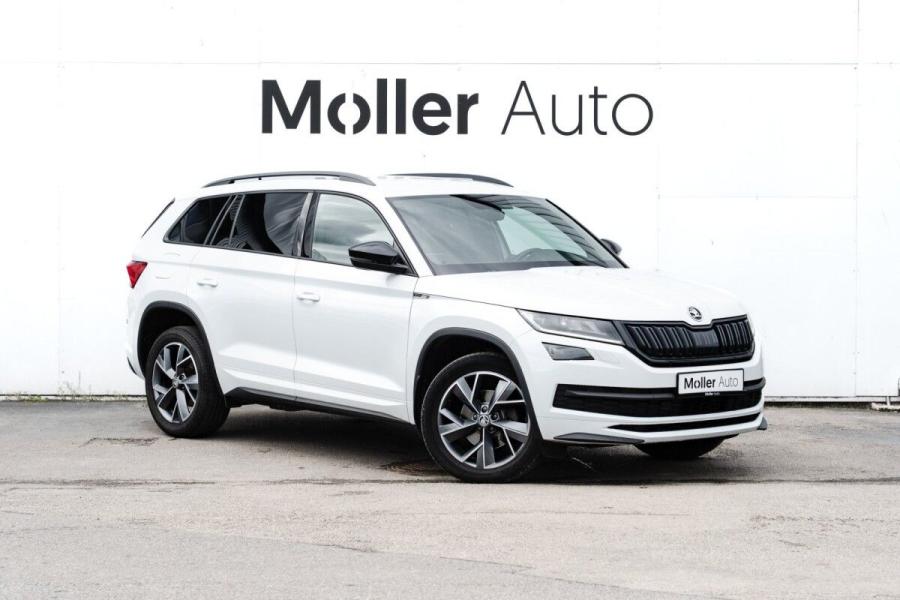 Белый Шкода Kodiaq 2020 в Рига, объемом двигателя 2.00 л и пробегом 152 тыс. км за 22500 €, фото 3 на AUTOMOTO.COM.LV