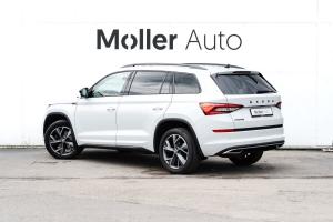 Белый Шкода Kodiaq 2020 в Рига, объемом двигателя 2.00 л и пробегом 152 тыс. км за 22500 €, фото 4 на AUTOMOTO.COM.LV