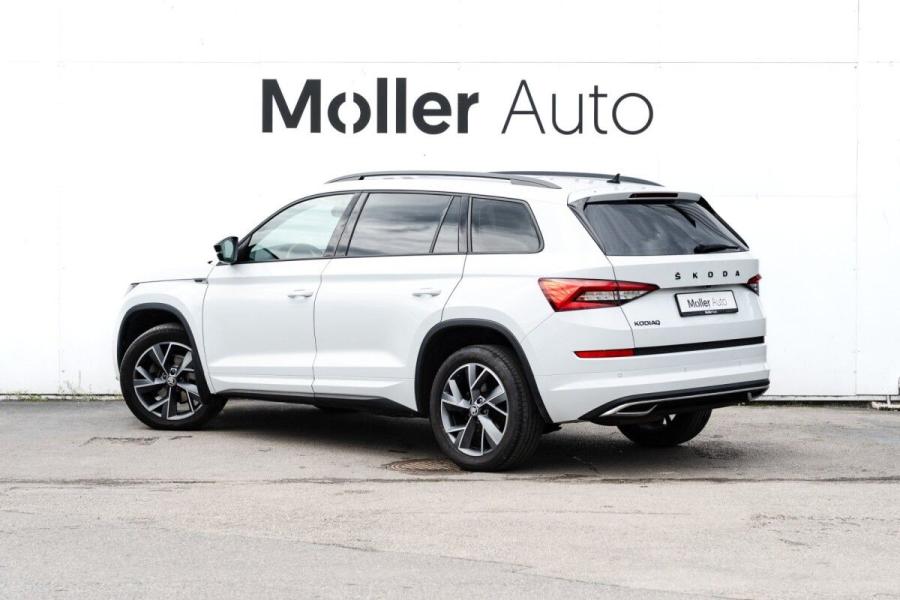 Белый Шкода Kodiaq 2020 в Рига, объемом двигателя 2.00 л и пробегом 152 тыс. км за 22500 €, фото 4 на AUTOMOTO.COM.LV