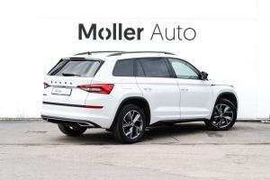 Белый Шкода Kodiaq 2020 в Рига, объемом двигателя 2.00 л и пробегом 152 тыс. км за 22500 €, фото 5 на AUTOMOTO.COM.LV
