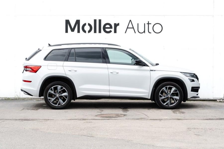 Белый Шкода Kodiaq 2020 в Рига, объемом двигателя 2.00 л и пробегом 152 тыс. км за 22500 €, фото 6 на AUTOMOTO.COM.LV