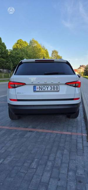 Balts Skoda Kodiaq 2020 Telšiai, ar dzinēja tilpumu 1.97 L un nobraukumu 223 tūkst. km par 18500 €, foto 5 vietnē AUTOMOTO.COM.LV