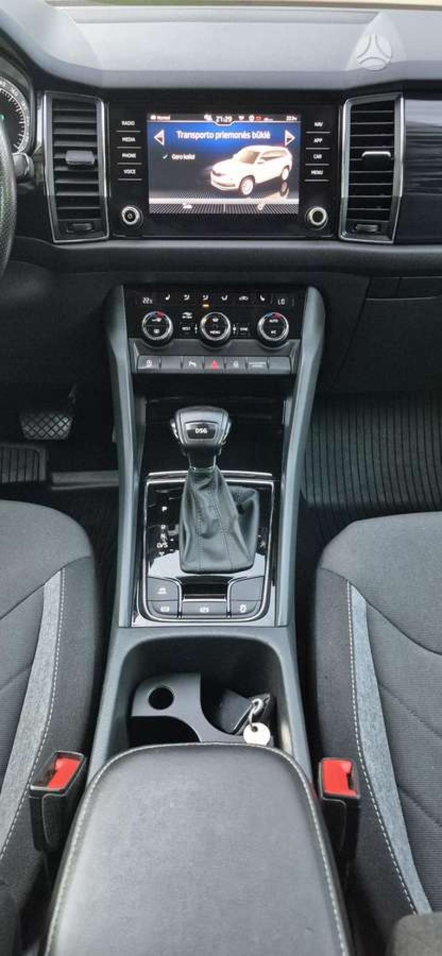 Balts Skoda Kodiaq 2020 Telšiai, ar dzinēja tilpumu 1.97 L un nobraukumu 223 tūkst. km par 18500 €, foto 29 vietnē AUTOMOTO.COM.LV