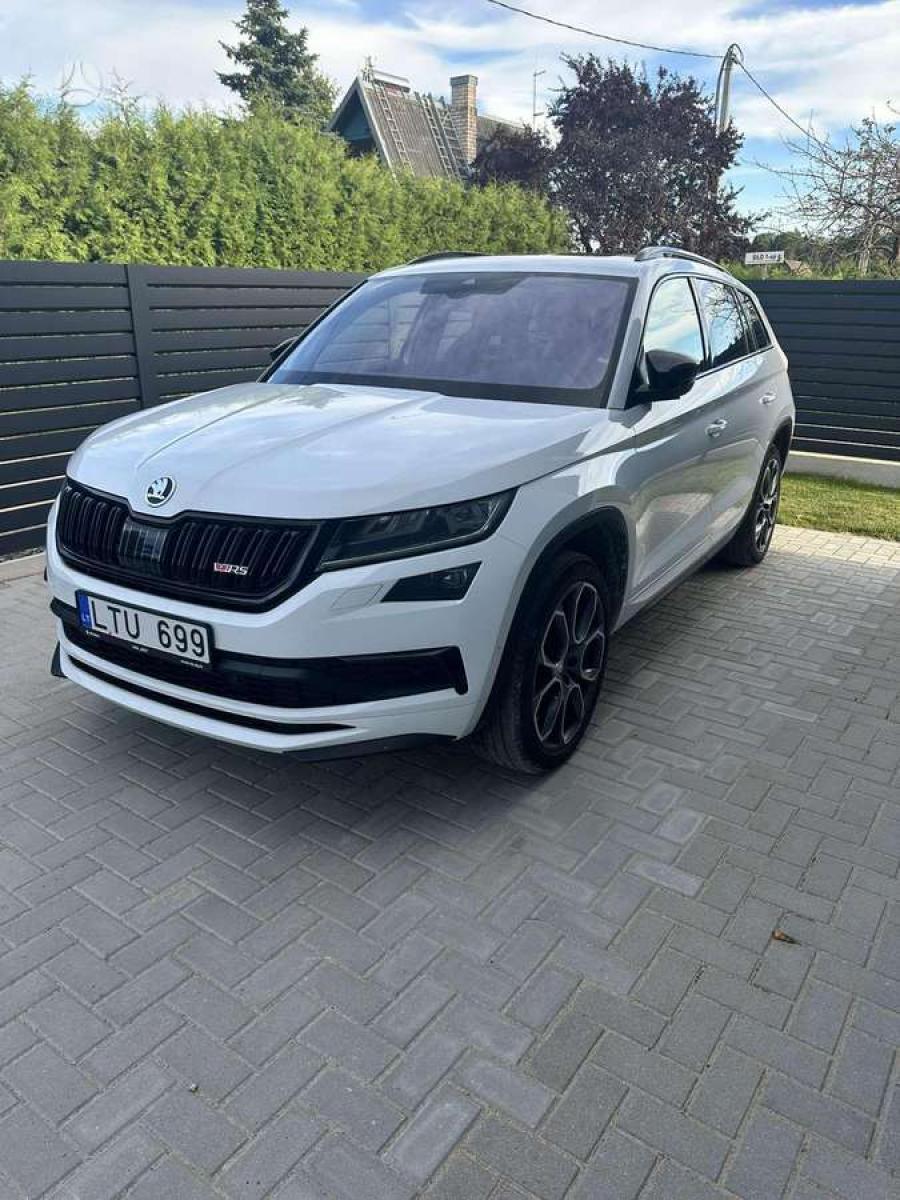Balts Skoda Kodiaq 2020 Mažeikiai, ar dzinēja tilpumu 1.97 L un nobraukumu 107 tūkst. km par 35000 €, foto 1 vietnē AUTOMOTO.COM.LV