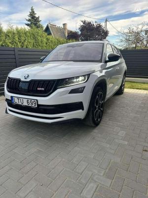 Balts Skoda Kodiaq 2020 Mažeikiai, ar dzinēja tilpumu 1.97 L un nobraukumu 107 tūkst. km par 35000 €, foto 3 vietnē AUTOMOTO.COM.LV