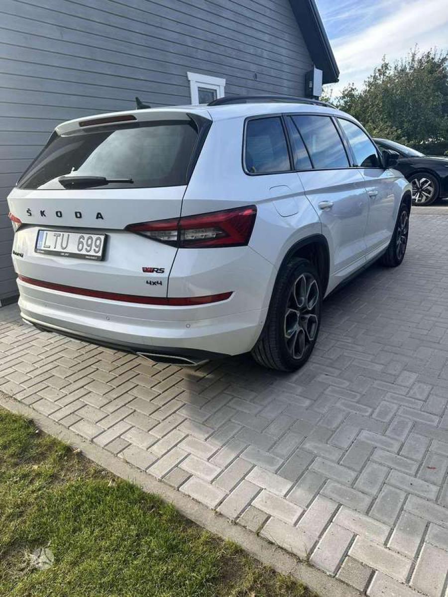 Balts Skoda Kodiaq 2020 Mažeikiai, ar dzinēja tilpumu 1.97 L un nobraukumu 107 tūkst. km par 35000 €, foto 6 vietnē AUTOMOTO.COM.LV