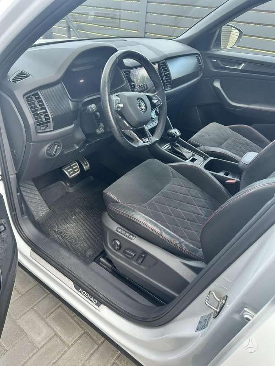 Balts Skoda Kodiaq 2020 Mažeikiai, ar dzinēja tilpumu 1.97 L un nobraukumu 107 tūkst. km par 35000 €, foto 7 vietnē AUTOMOTO.COM.LV