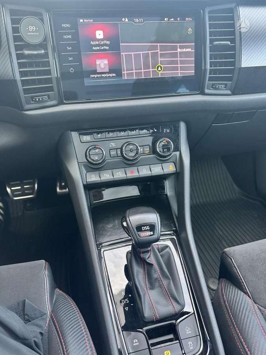 Balts Skoda Kodiaq 2020 Mažeikiai, ar dzinēja tilpumu 1.97 L un nobraukumu 107 tūkst. km par 35000 €, foto 12 vietnē AUTOMOTO.COM.LV