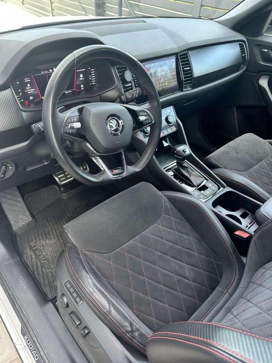 Balts Skoda Kodiaq 2020 Mažeikiai, ar dzinēja tilpumu 1.97 L un nobraukumu 107 tūkst. km par 35000 €, foto 14 vietnē AUTOMOTO.COM.LV