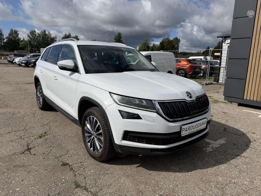 Balts Skoda Kodiaq 2020 Panevēža, ar dzinēja tilpumu 2.00 L un nobraukumu 180 tūkst. km par 17500 €, foto 1 vietnē AUTOMOTO.COM.LV