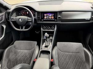 White Skoda Kodiaq 2020 in Kaunas, with an engine capacity of 1.50 L and mileage of 199 thousand km for 19700 €, photo 10 on AUTOMOTO.COM.LV