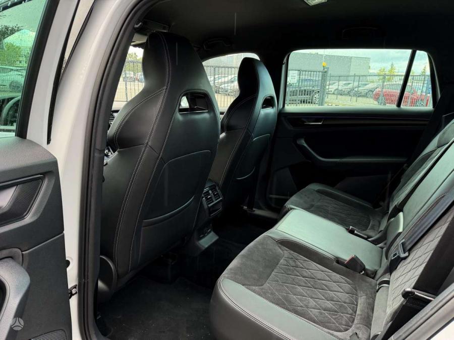 White Skoda Kodiaq 2020 in Kaunas, with an engine capacity of 1.50 L and mileage of 199 thousand km for 19700 €, photo 16 on AUTOMOTO.COM.LV