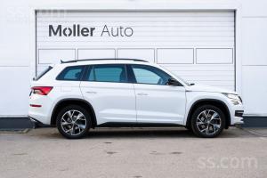 Белый Шкода Kodiaq 2020 в Рига, объемом двигателя 2.00 л и пробегом 135 тыс. км за 25250 €, фото 6 на AUTOMOTO.COM.LV