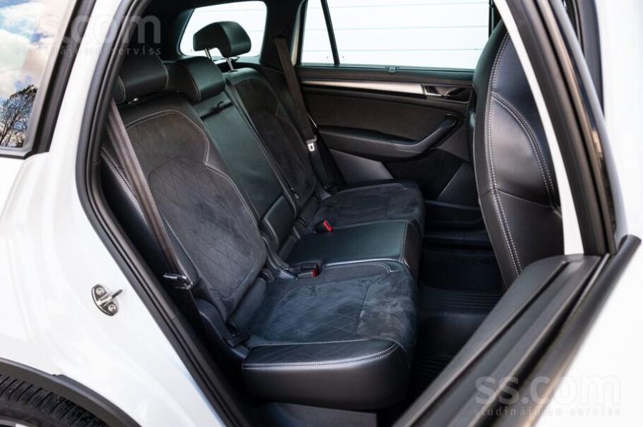 Белый Шкода Kodiaq 2020 в Рига, объемом двигателя 2.00 л и пробегом 135 тыс. км за 25250 €, фото 8 на AUTOMOTO.COM.LV