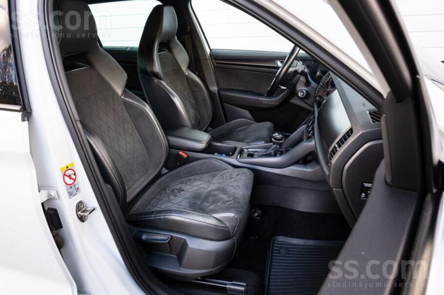 Белый Шкода Kodiaq 2020 в Рига, объемом двигателя 2.00 л и пробегом 135 тыс. км за 25250 €, фото 9 на AUTOMOTO.COM.LV