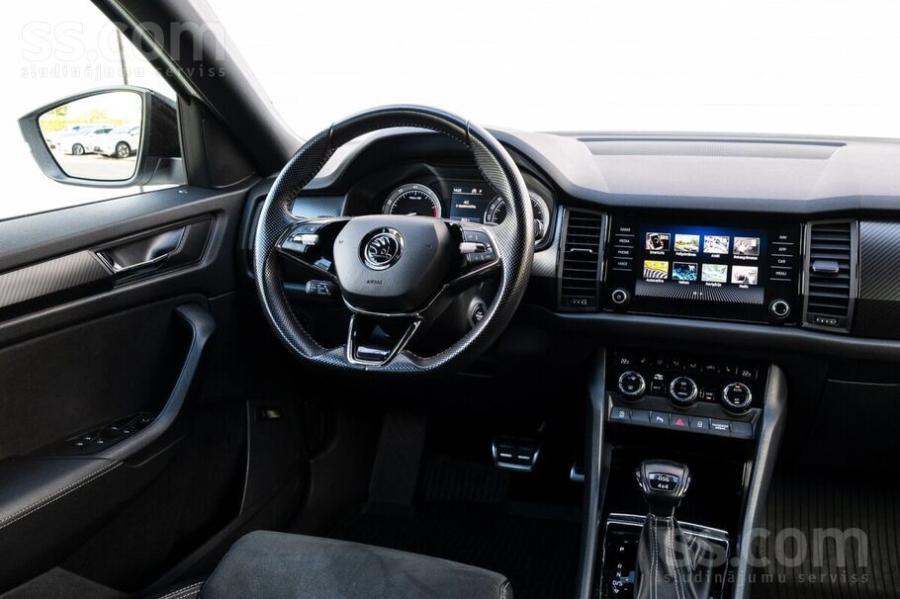 Белый Шкода Kodiaq 2020 в Рига, объемом двигателя 2.00 л и пробегом 135 тыс. км за 25250 €, фото 11 на AUTOMOTO.COM.LV