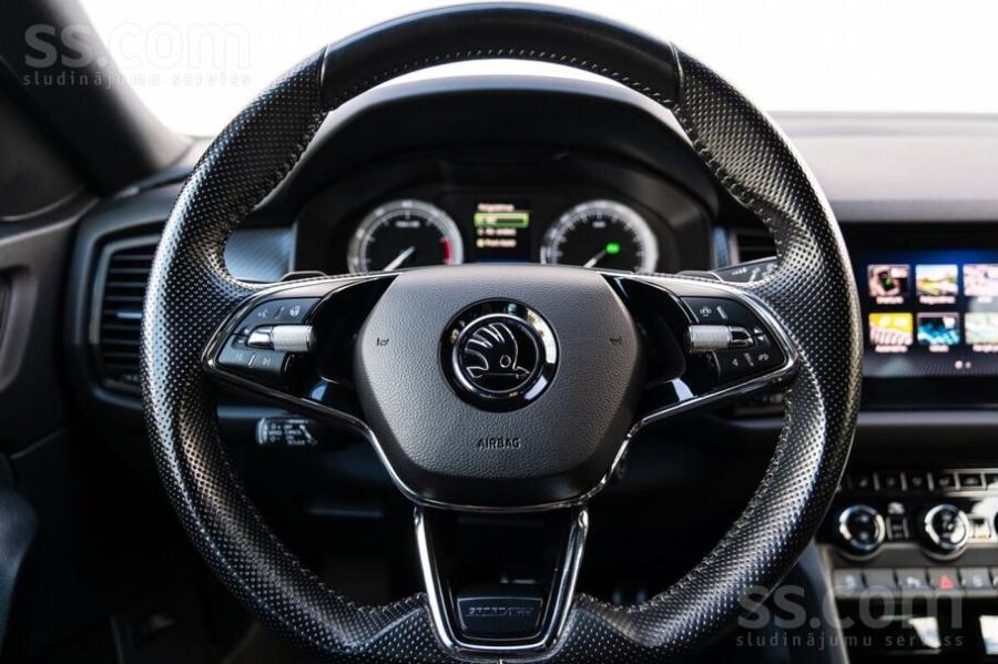 Белый Шкода Kodiaq 2020 в Рига, объемом двигателя 2.00 л и пробегом 135 тыс. км за 25250 €, фото 28 на AUTOMOTO.COM.LV