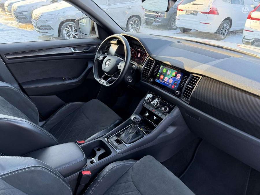 Balts Skoda Kodiaq 2021 Šauļi, ar dzinēja tilpumu 1.50 L un nobraukumu 178 tūkst. km par 23400 €, foto 19 vietnē AUTOMOTO.COM.LV