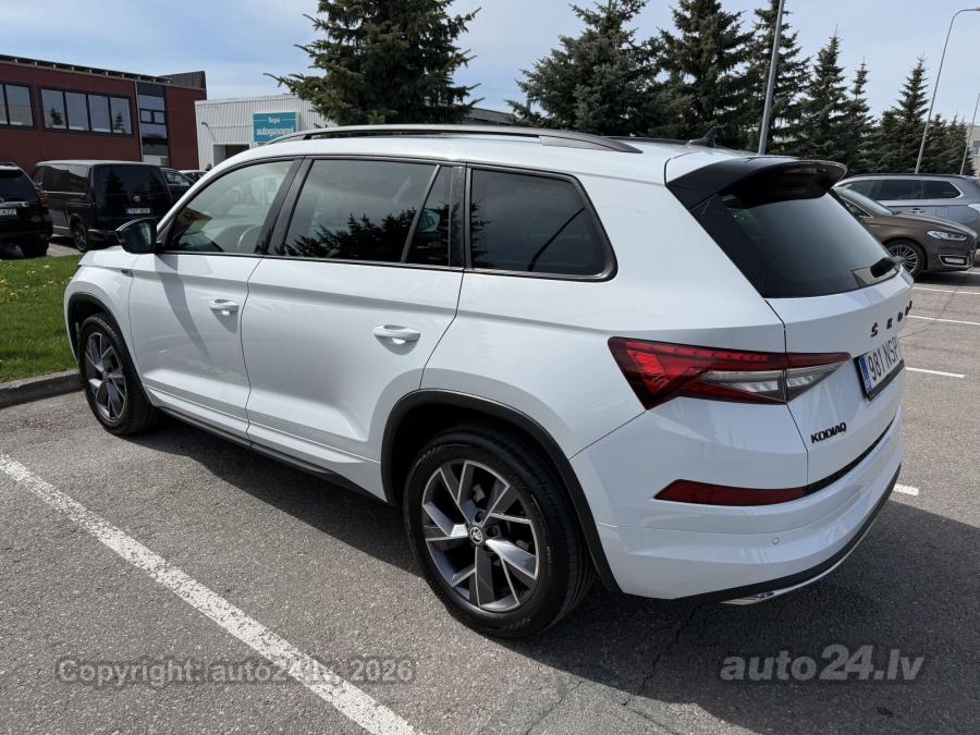 Balts Skoda Kodiaq 2021 Tallina, ar dzinēja tilpumu 1.50 L un nobraukumu 89 tūkst. km par 24750 €, foto 3 vietnē AUTOMOTO.COM.LV