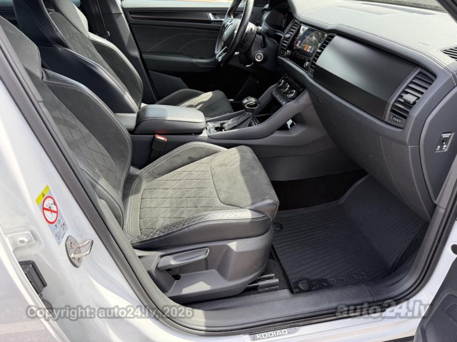 Balts Skoda Kodiaq 2021 Tallina, ar dzinēja tilpumu 1.50 L un nobraukumu 89 tūkst. km par 24750 €, foto 6 vietnē AUTOMOTO.COM.LV