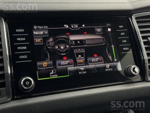 White Skoda Kodiaq 2021 in Valmiera, with an engine capacity of 2.00 L and mileage of 161 thousand km for 24500 €, photo 15 on AUTOMOTO.COM.LV