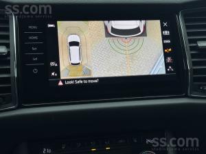White Skoda Kodiaq 2021 in Valmiera, with an engine capacity of 1.50 L and mileage of 161 thousand km for 23800 €, photo 19 on AUTOMOTO.COM.LV