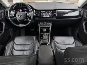 White Skoda Kodiaq 2021 in Valmiera, with an engine capacity of 1.50 L and mileage of 161 thousand km for 23800 €, photo 22 on AUTOMOTO.COM.LV