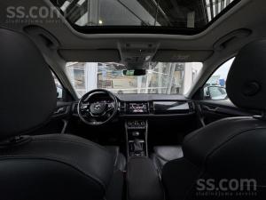 White Skoda Kodiaq 2021 in Valmiera, with an engine capacity of 1.50 L and mileage of 161 thousand km for 23800 €, photo 23 on AUTOMOTO.COM.LV