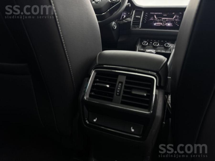 White Skoda Kodiaq 2021 in Valmiera, with an engine capacity of 1.50 L and mileage of 161 thousand km for 23800 €, photo 25 on AUTOMOTO.COM.LV