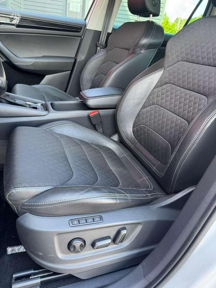 Balts Skoda Kodiaq 2021 Kauņa, ar dzinēja tilpumu 1.97 L un nobraukumu 312 tūkst. km par 16300 €, foto 8 vietnē AUTOMOTO.COM.LV