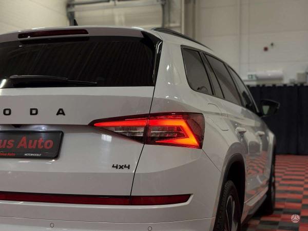 Balts Skoda Kodiaq 2021 Viļņa, ar dzinēja tilpumu 1.98 L un nobraukumu 174 tūkst. km par 26900 €, foto 8 vietnē AUTOMOTO.COM.LV