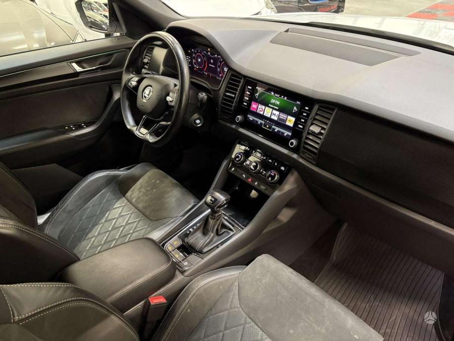 Белый Шкода Kodiaq 2021 в Вильнюс, объемом двигателя 1.98 л и пробегом 174 тыс. км за 26900 €, фото 17 на AUTOMOTO.COM.LV