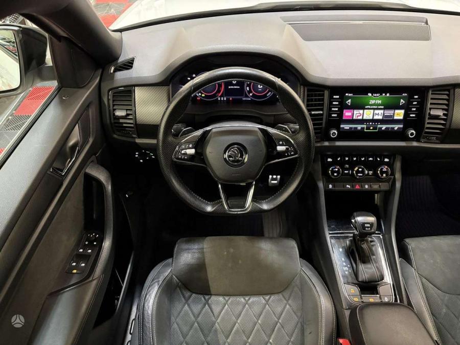Белый Шкода Kodiaq 2021 в Вильнюс, объемом двигателя 1.98 л и пробегом 174 тыс. км за 26900 €, фото 20 на AUTOMOTO.COM.LV