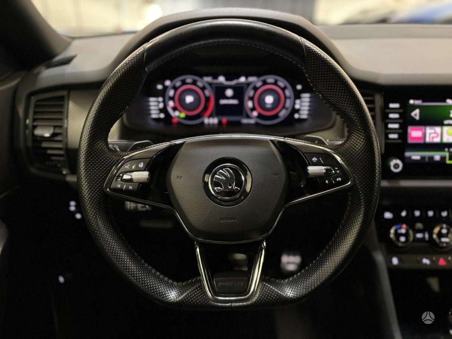 Белый Шкода Kodiaq 2021 в Вильнюс, объемом двигателя 1.98 л и пробегом 174 тыс. км за 26900 €, фото 21 на AUTOMOTO.COM.LV