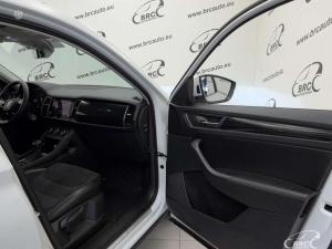 White Skoda Kodiaq 2021 in Vilnius, with an engine capacity of 1.97 L and mileage of 72 thousand km for 25900 €, photo 10 on AUTOMOTO.COM.LV