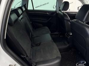 White Skoda Kodiaq 2021 in Vilnius, with an engine capacity of 1.97 L and mileage of 72 thousand km for 25900 €, photo 12 on AUTOMOTO.COM.LV